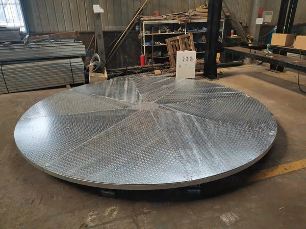 KETTP CTP Driveway Car Turntable Test Installed – Ready for Shipment ...