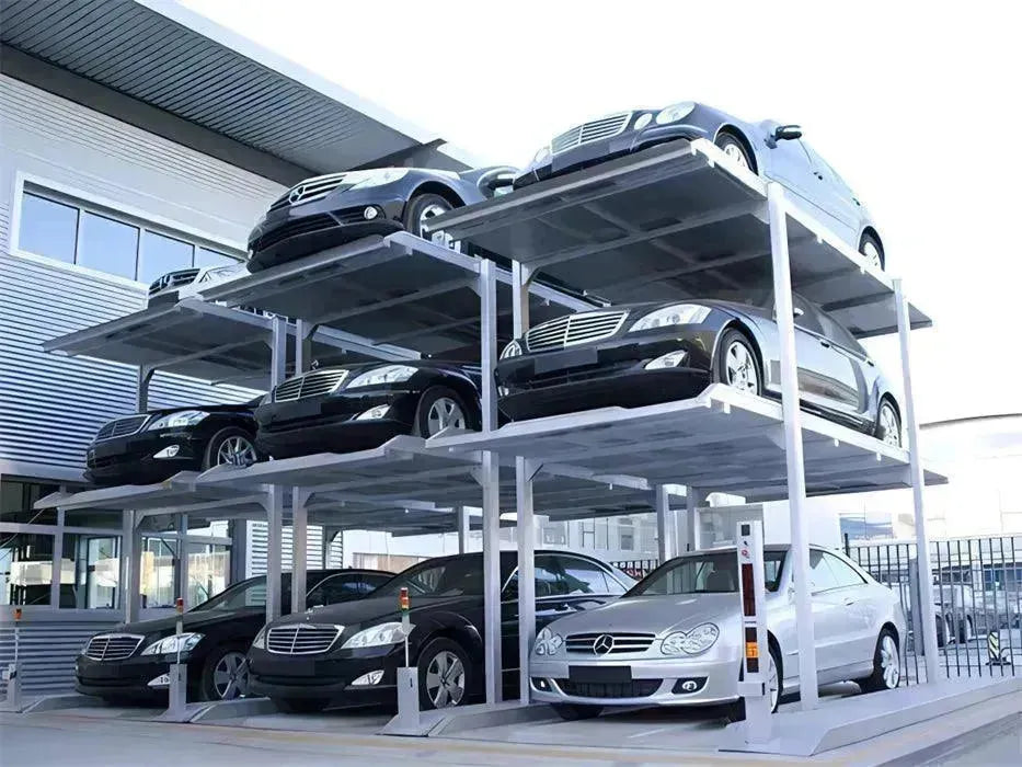 2-3 Levels Four Post Pit Parking Lift (3FP) – QINGDAO KETTP CO., LTD.