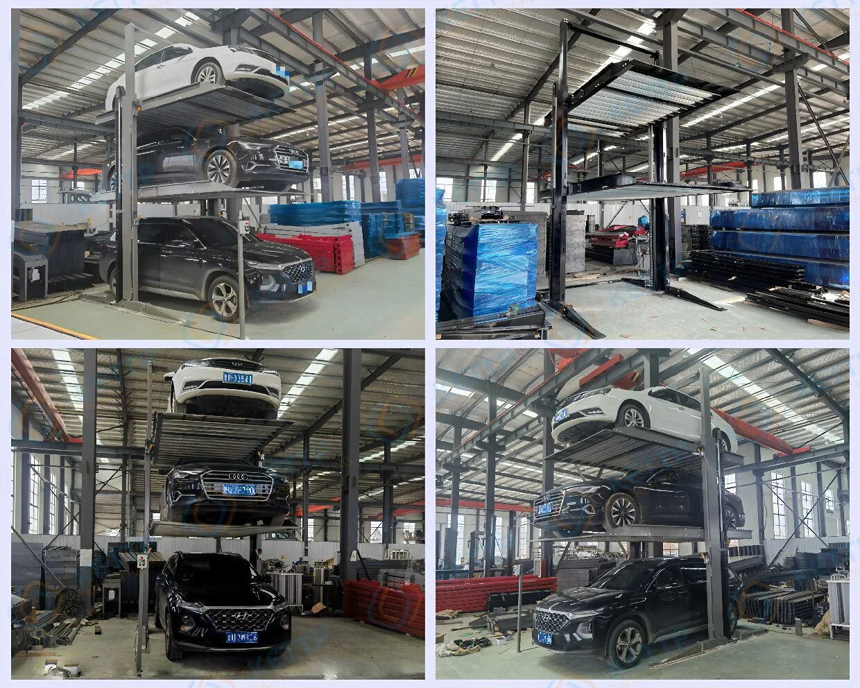 Tri-Level Car Storage lift & garage car stackers- KETTP – QINGDAO KETTP ...