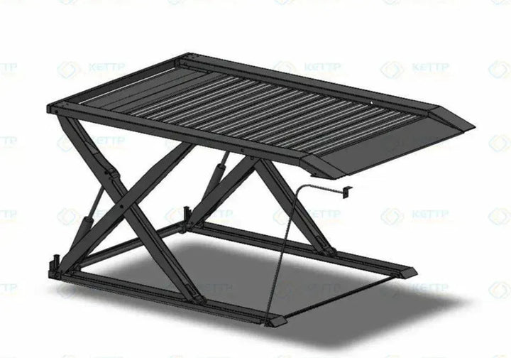 2-Levels Car Parking Lift, vehicle storage lift, garage car stackers ...