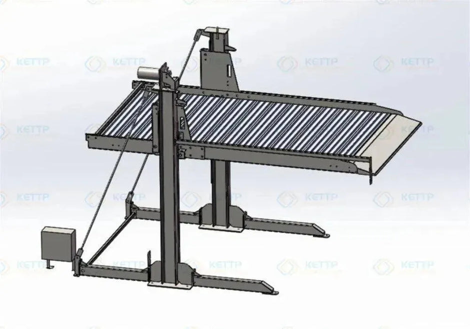 2-Levels Car Parking Lift, vehicle storage lift, garage car stackers ...